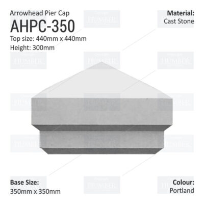 Arrowhead Pier Caps – Humber Cast Stone