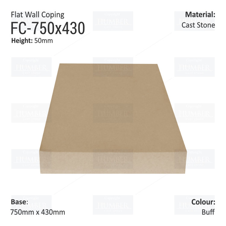 Flat Coping – Humber Cast Stone