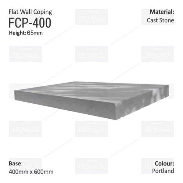 Flat Coping – Humber Cast Stone