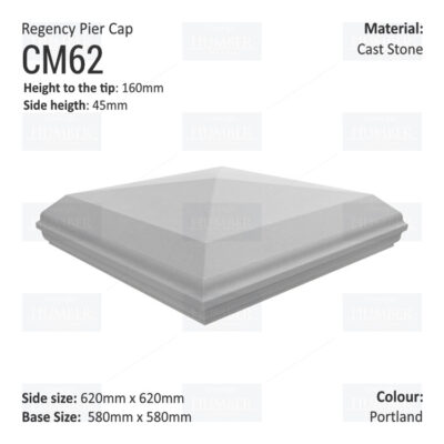 Regency Pier Cap – Humber Cast Stone