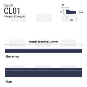 SLIP WINDOWS CILLS CL01 – Humber Cast Stone
