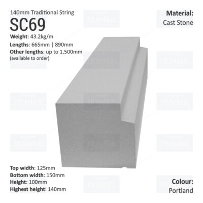 Traditional String Course SC69 – Humber Cast Stone