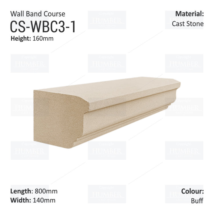 Wall Band Course CS-WSC1 – Humber Cast Stone