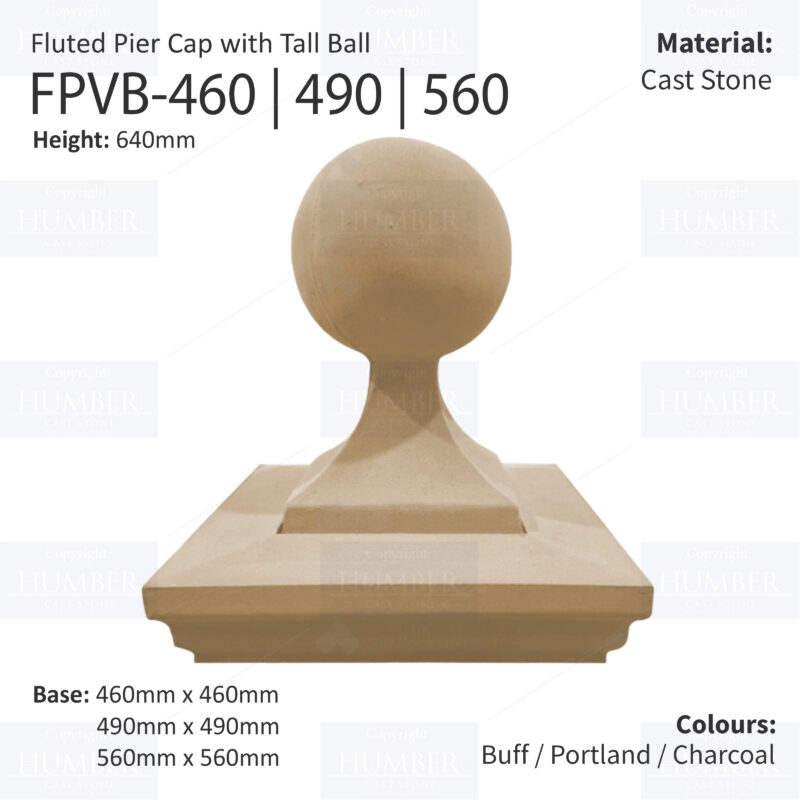 Balmoral Pier Cap – Humber Cast Stone