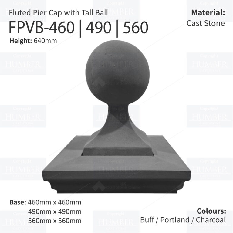 Balmoral Pier Cap – Humber Cast Stone