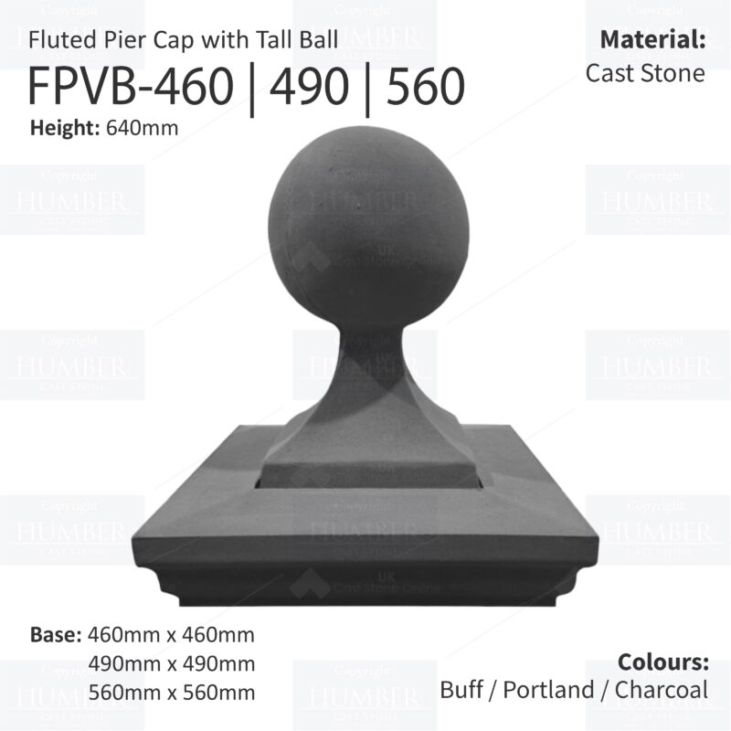 Balmoral Pier Cap – Humber Cast Stone